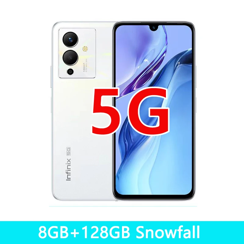 Teléfono inteligente original Infinix NOTE 12 PRO 5G de 8 GB y 128 GB ...