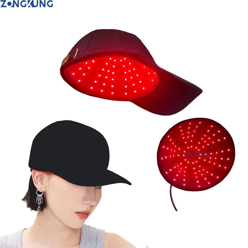 Red-Light-Therapy-Hat-with-96-Lamp-Beads-Laser-Hair-Growth-Cap ...
