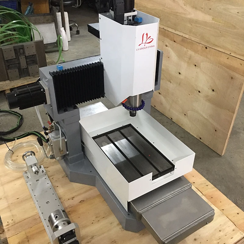 Full Cast Iron CNC Machine 2200W 3040 3500W Wood Router Metal Engrave ...
