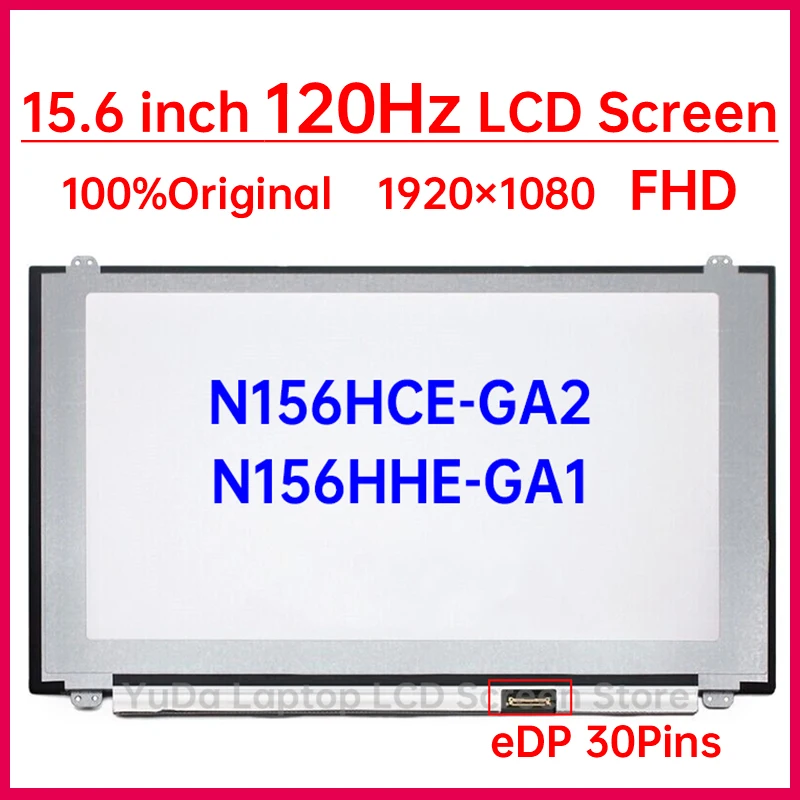 15-6-Inch-120Hz-Laptop-LCD-Screen-N156HHE-GA1-N156HHE-GA1-N156HCE-GA2 ...