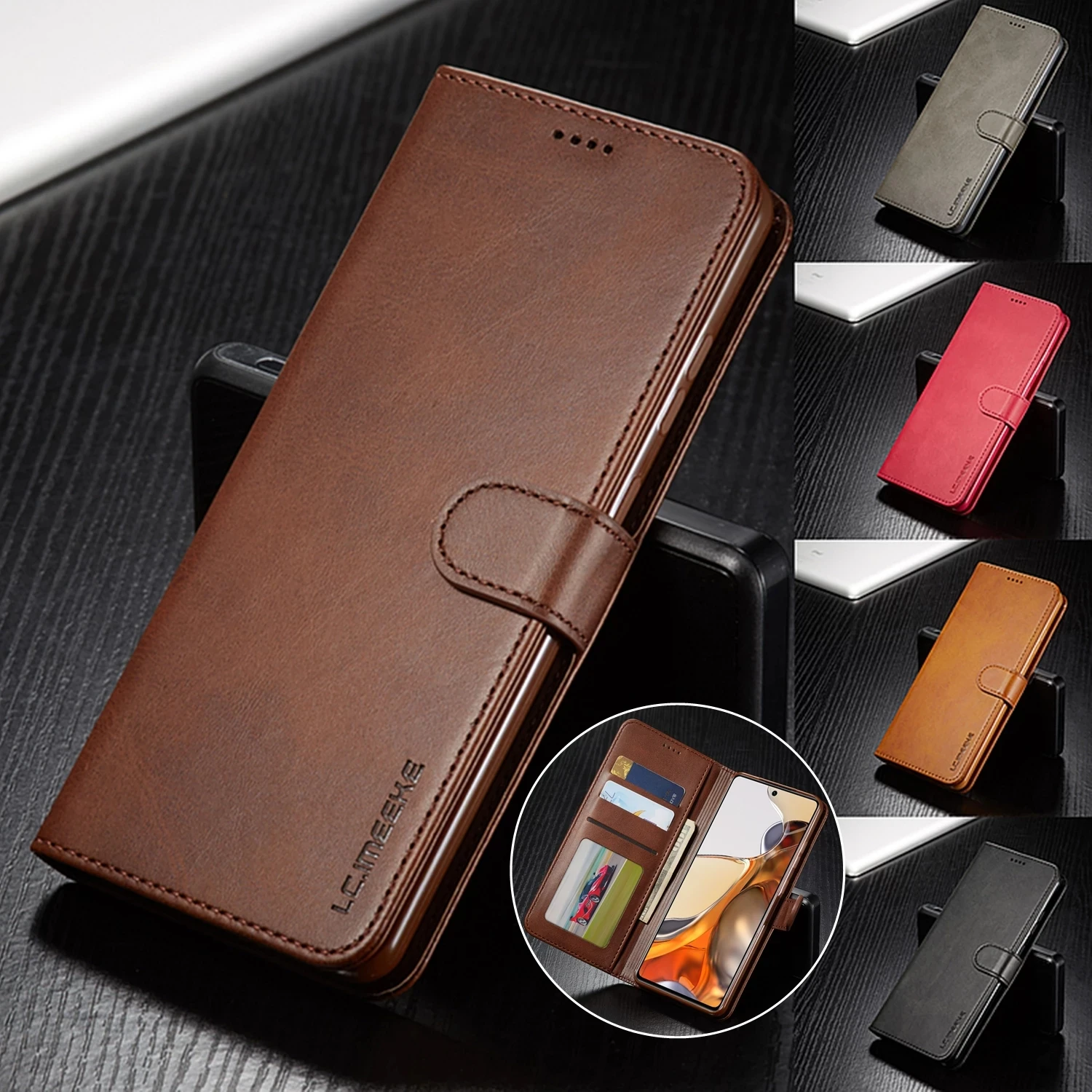 Flip-Leather-Case-For-Samsung-A53-5G-Wallet-Cover-For-Galaxy-A13-A33 ...