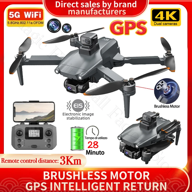 NEW-L600-PRO-Drone-4K-HD-Dual-Camera-RC-Helicopter-Obstacle-Avoidance ...