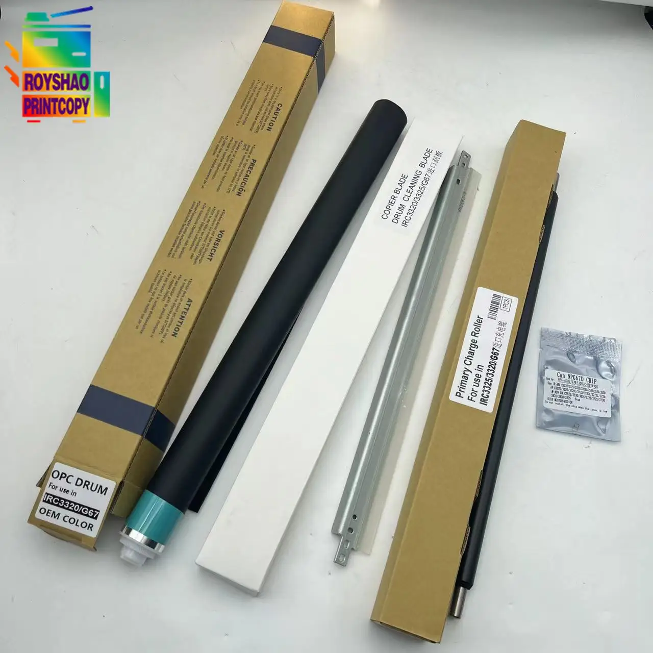 NPG67-Drum-Unit-OPC-Cleaning-Blade-PCR-Primary-Charge-Roller-Chip-For ...