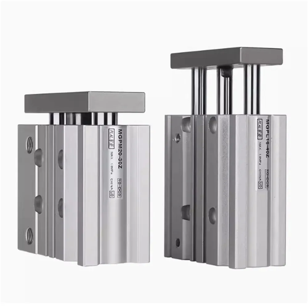 SMC-triaxial-guide-rod-cylinder-MGPL25-stroke-10-20-30-40-50-75-100-125 ...