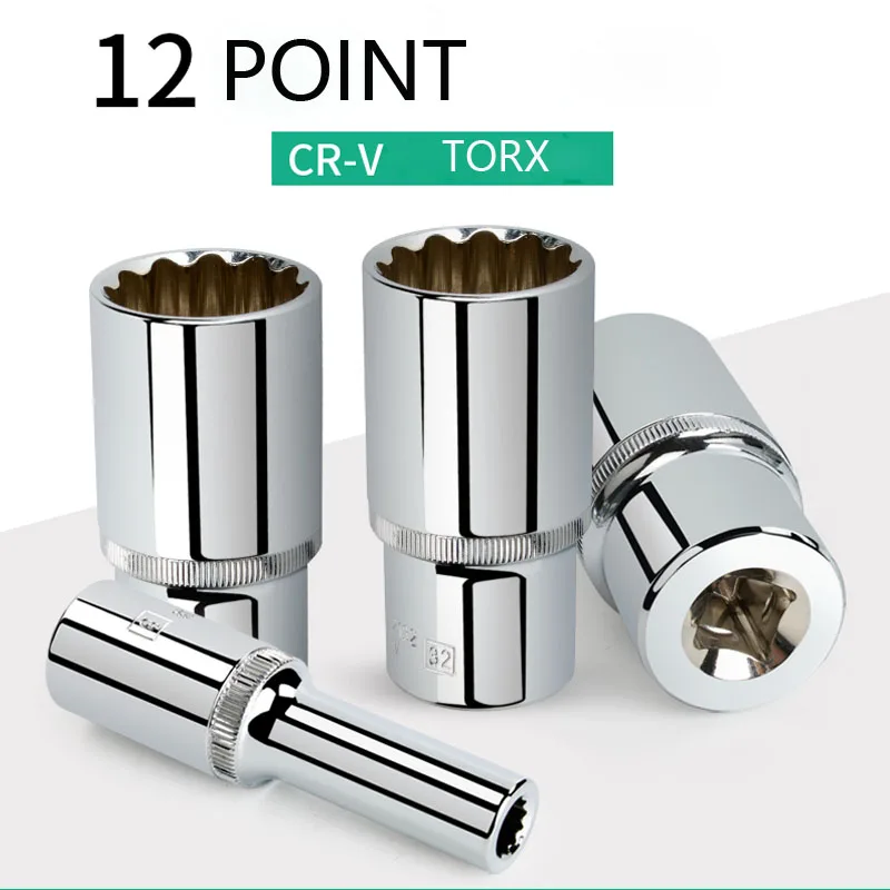 12-Point-Deep-Socket-Wrench-Head-78mm-Length-1-2-inch-Drive-Torx-Socket ...