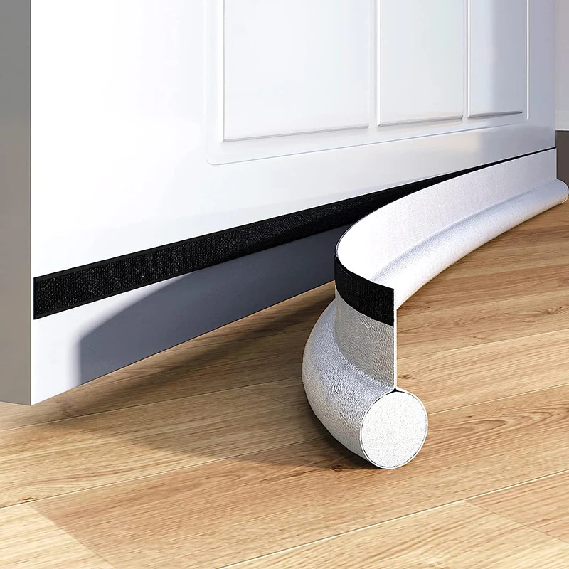 Door-Draft-Blocker-96-10cm-Foam-Weather-Strip-Dustproof-Soundproof ...