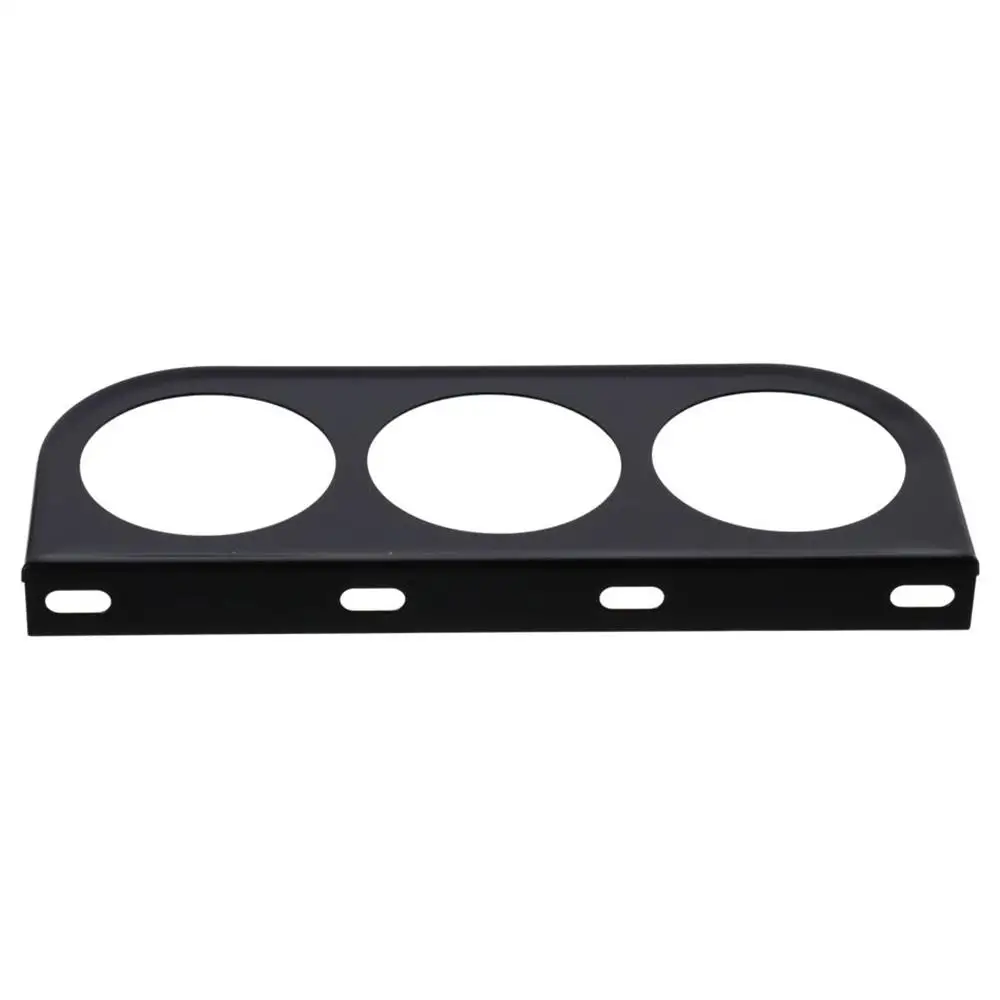 Black-52mm-2in-3-Hole-Gauge-Mount-Holder-Triple-Instrument-Panel-Shell ...