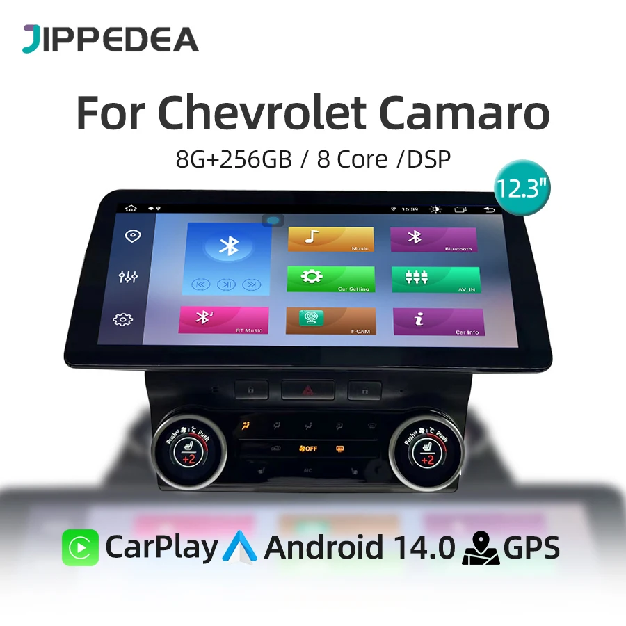 Car-Radio-For-Chevrolet-Camaro-2010-2015-CarPlay-Android-14-0-GPS ...