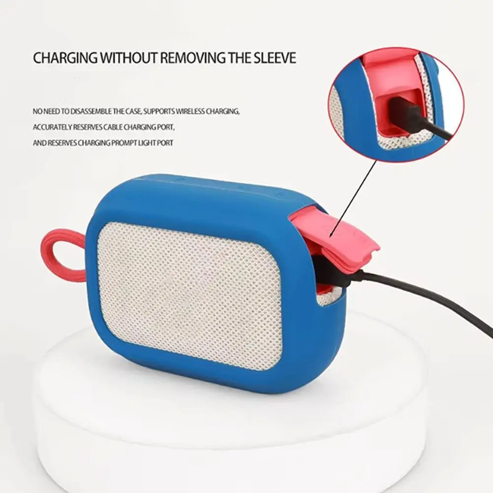 Silicone Case Speaker Protective Case Scratchproof Cover For SoundCore ...