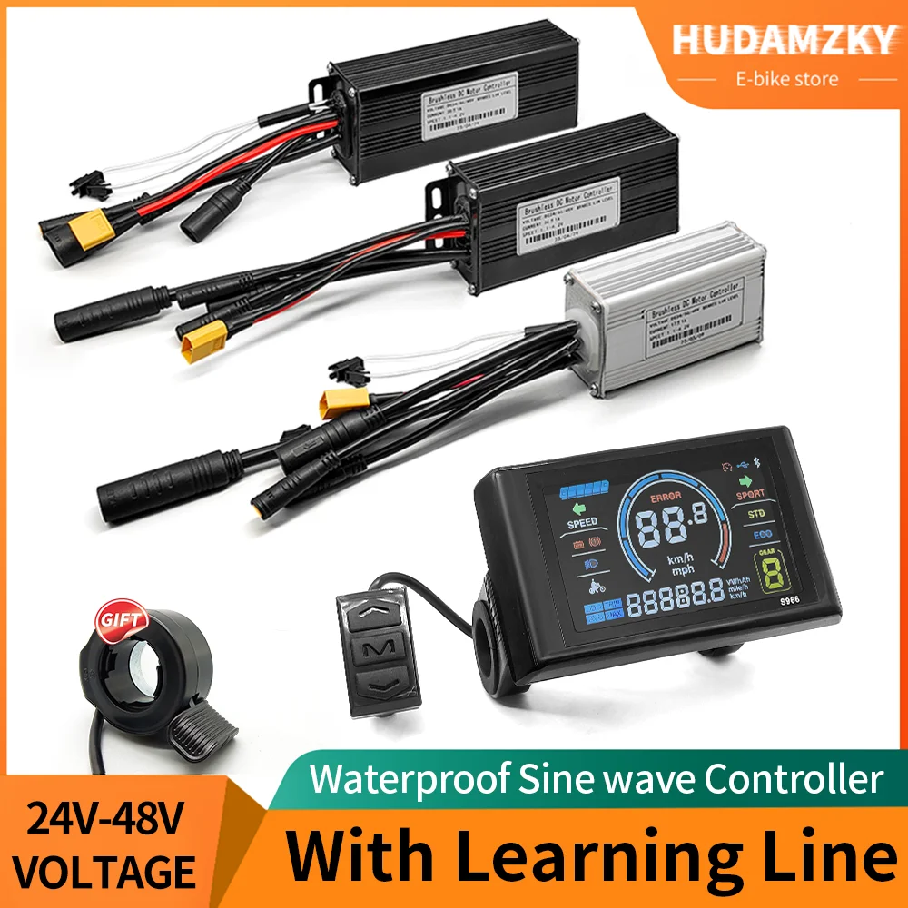 Ebike-Sine-Wave-Waterproof-Controlle-17A-26A-30A-with-Color-S966 ...
