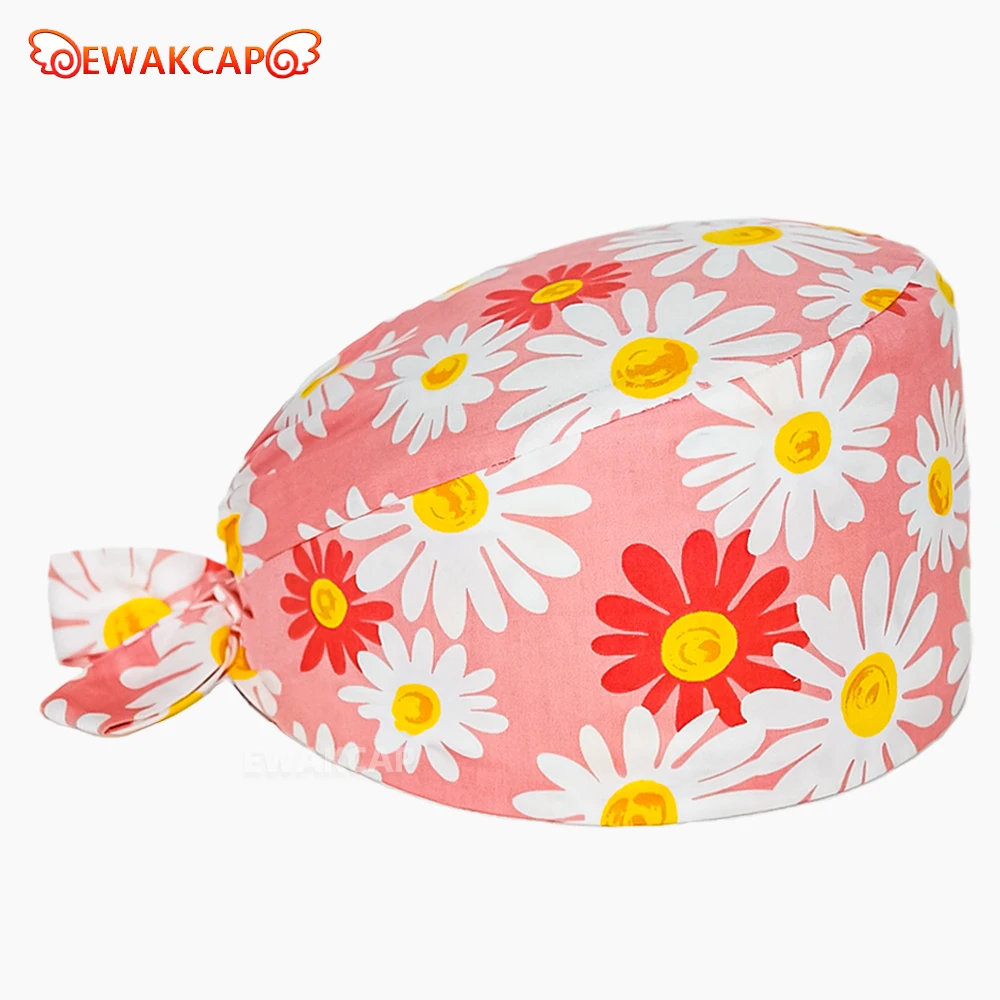 woman-s-Surgical-Cap-Cotton-Nurse-nursing-Cap-Beauty-Salon-Spa ...