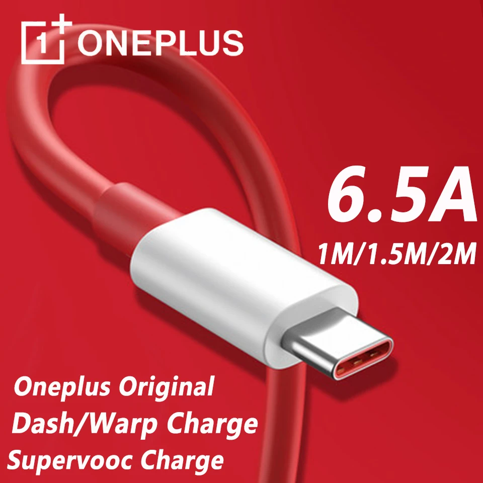 Oneplus 10T 9 9R N10 CE 2 5G Original Warp Charge Type C Dash Cable ...