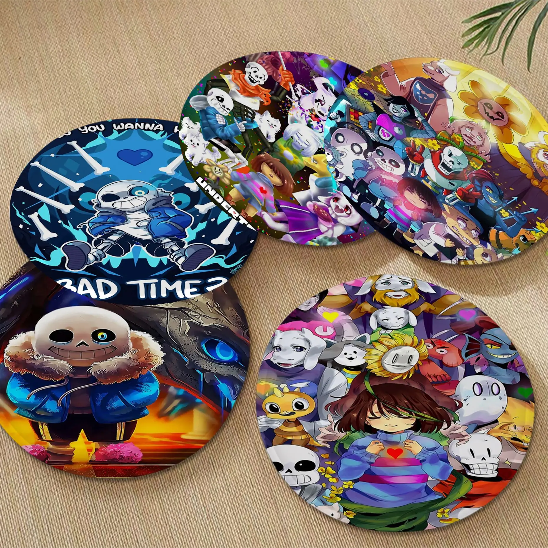 Cojín de asiento de diseño Retro de Anime Undertale para las cuatro ...