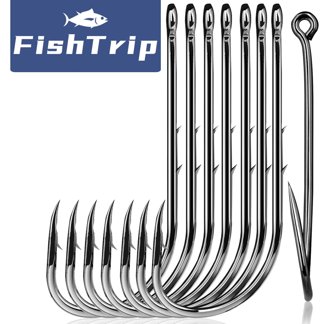 FishTrip-200Pcs-Baitholder-Fishing-Hooks-Worm-Baits-Hook-High-Carbon ...