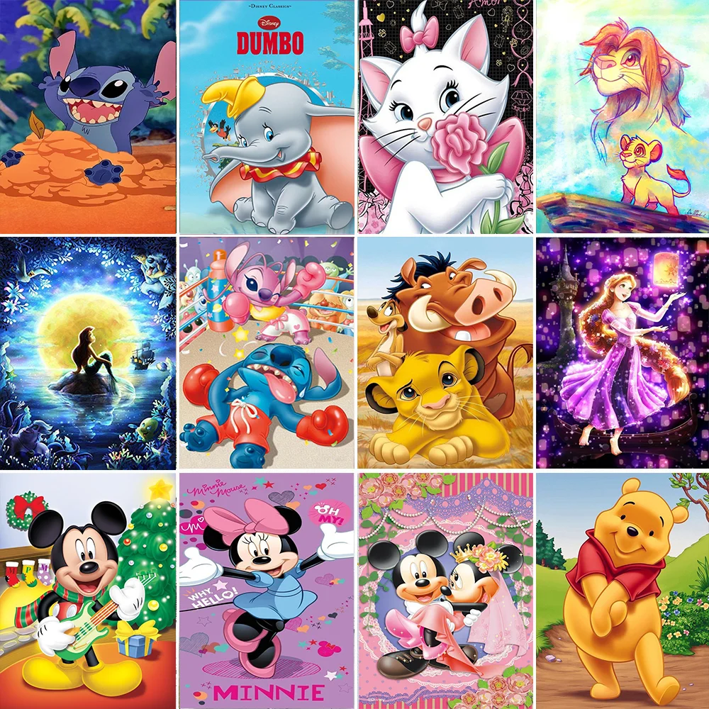 Diamond Painting Disney Mickey Mouse - Disney Diy 5d Diamond Painting ...