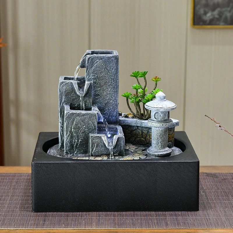 Indoor Water Fountains Office | Office Waterfall Fountains - Desktop ...