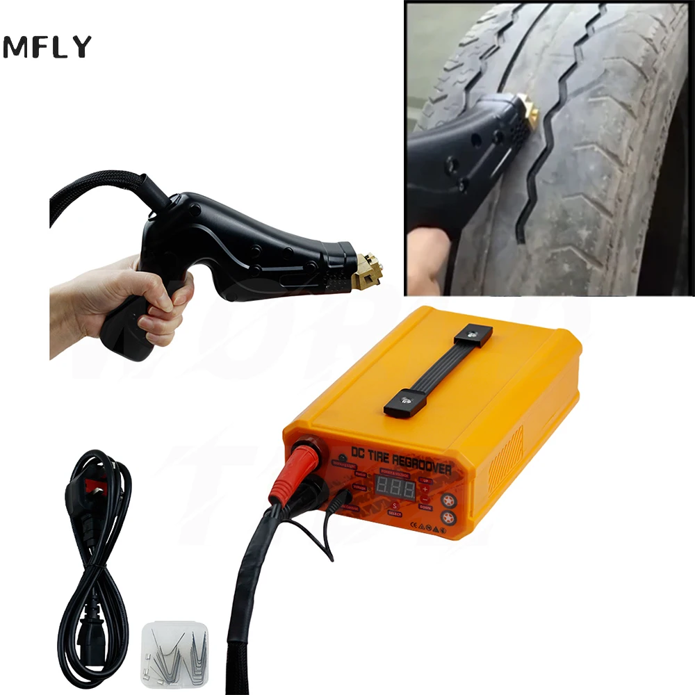 110/220V Pulse Type Tire Slotting Machine Tire Rubber Engraving Truck ...