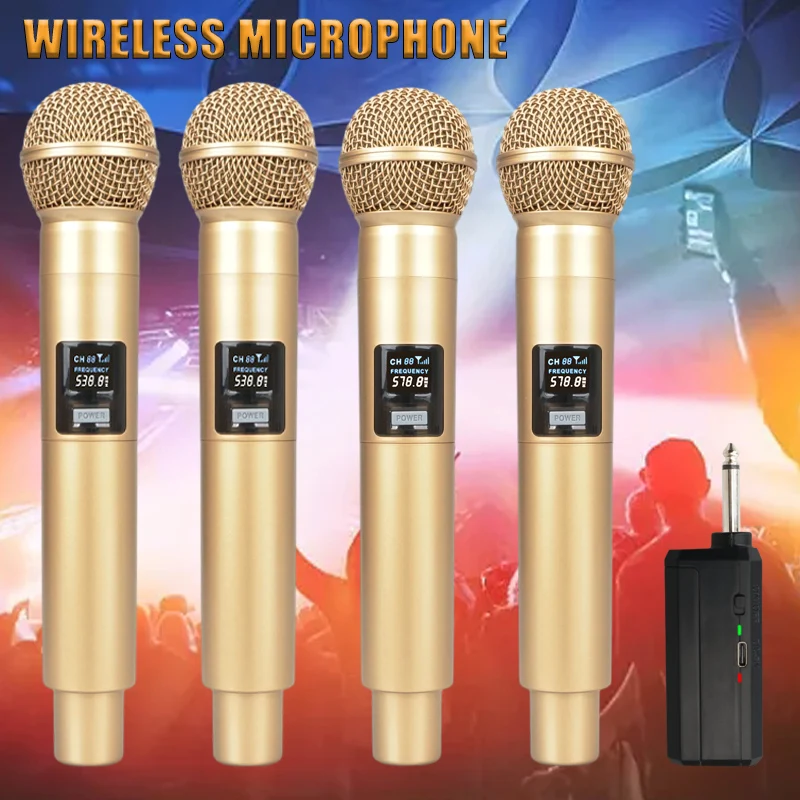 Microfone-Karaoke-Port-til-Sem-Fio-Altere-Sua-Qualidade-de-Som-Cor ...