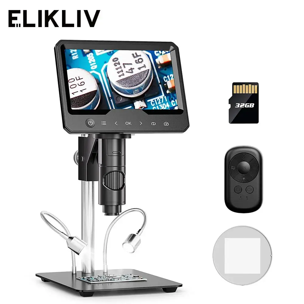 Elikliv-E-DM701-PRO-7-Digital-Parfocal-Microscope-for-Electronics-1600X ...