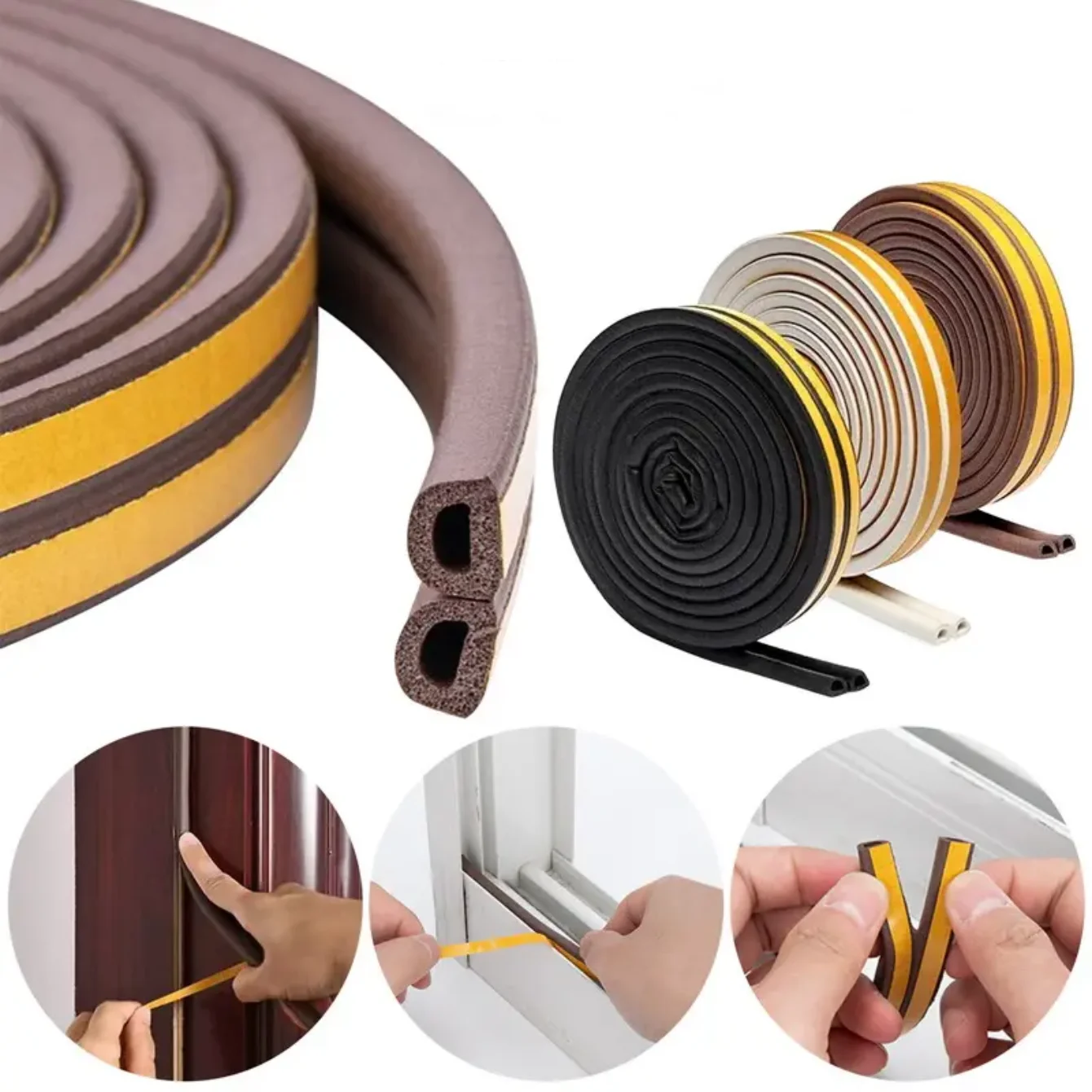A-16-4-foot-roll-of-weatherproof-door-and-window-sealing-strip-self ...