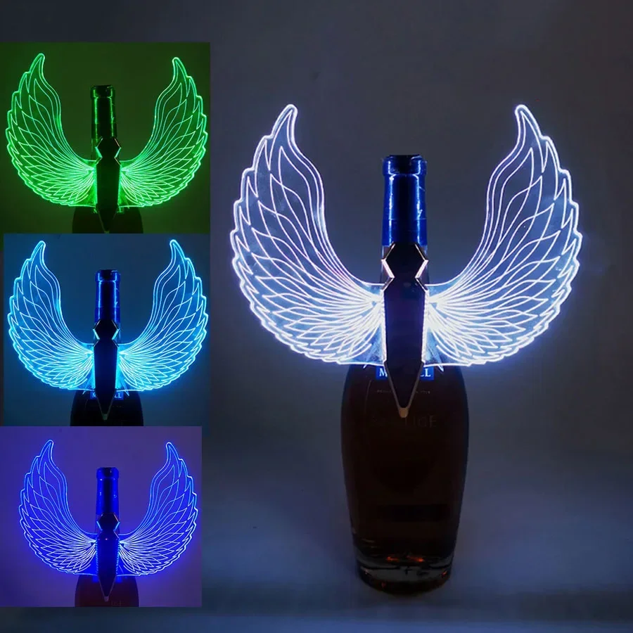 LED-Butterfly-Wings-Champagne-Bottle-Flashing-Topper-Lamp-Rechargeable ...