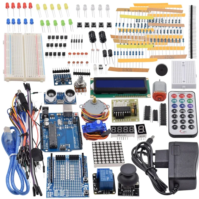 Ultimate-Starter-Kit-including-Ultrasonic-Sensor-R3-board-LCD1602 ...