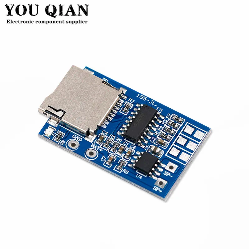 10Pcs-TF-Card-MP3-Decoder-Board-With-2W-Power-Decoding-For-Arduino-GM ...