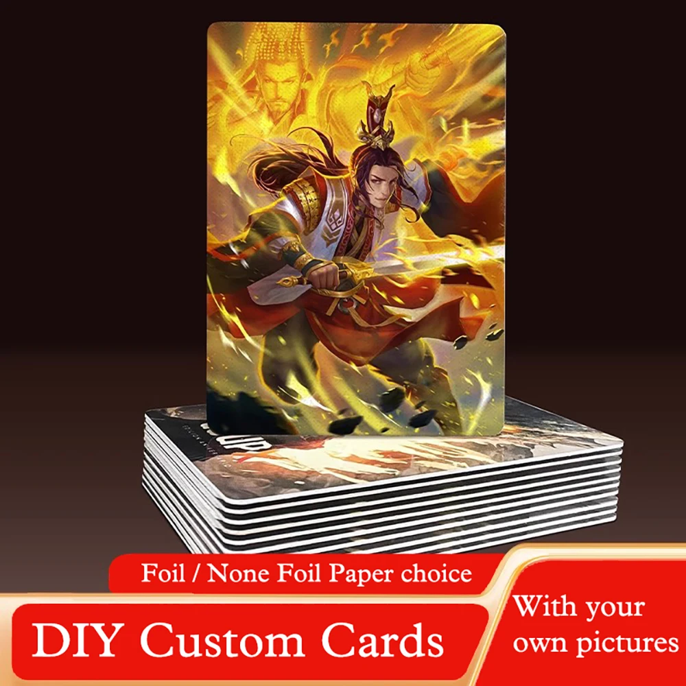 Making-Playing-Cards-Custom-Printing-TCG-Sexy-Card-Board-Game-Blue ...