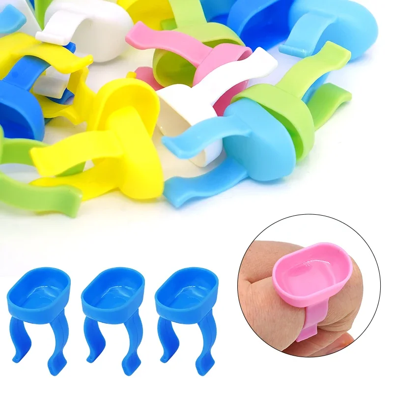 200pcs-Dental-Mixing-Finger-Ring-Bowl-Cup-Holder-Dappen-Dish-Prophy ...