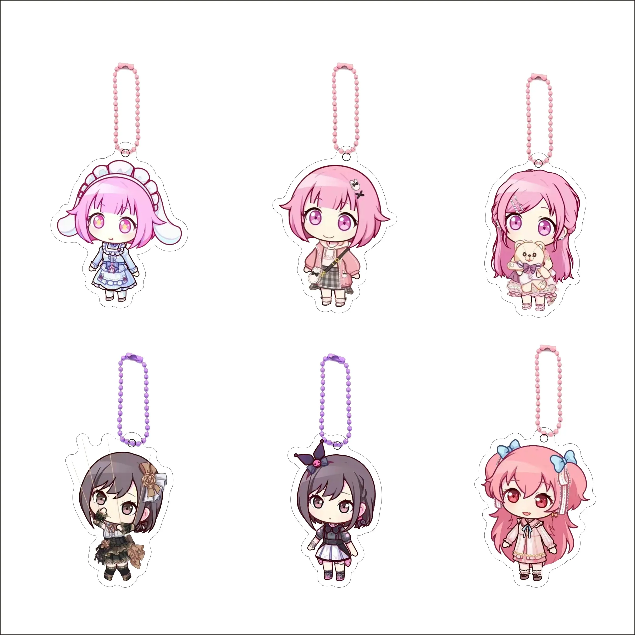 Otori-Emu-keychain-man-anime-key-chain-women-key-ring-chain-for-pants ...