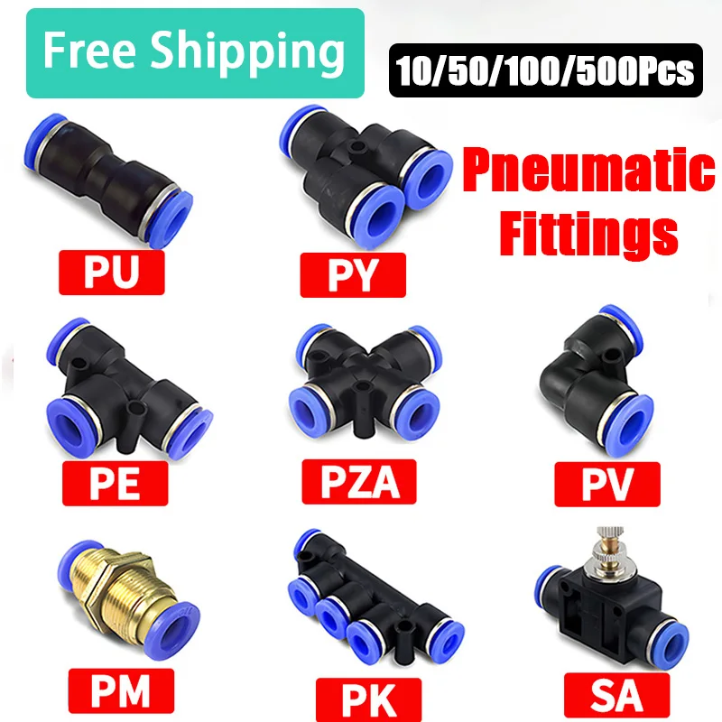 Air-Pneumatic-Plastic-Fitting-Mangueira-Quick-Couplings-Pipe-Connectors ...