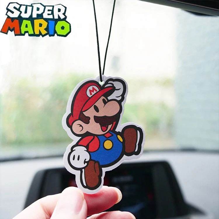 Luigi Mario Game Figuras Perfume, Super Mario Car Fragrância ...