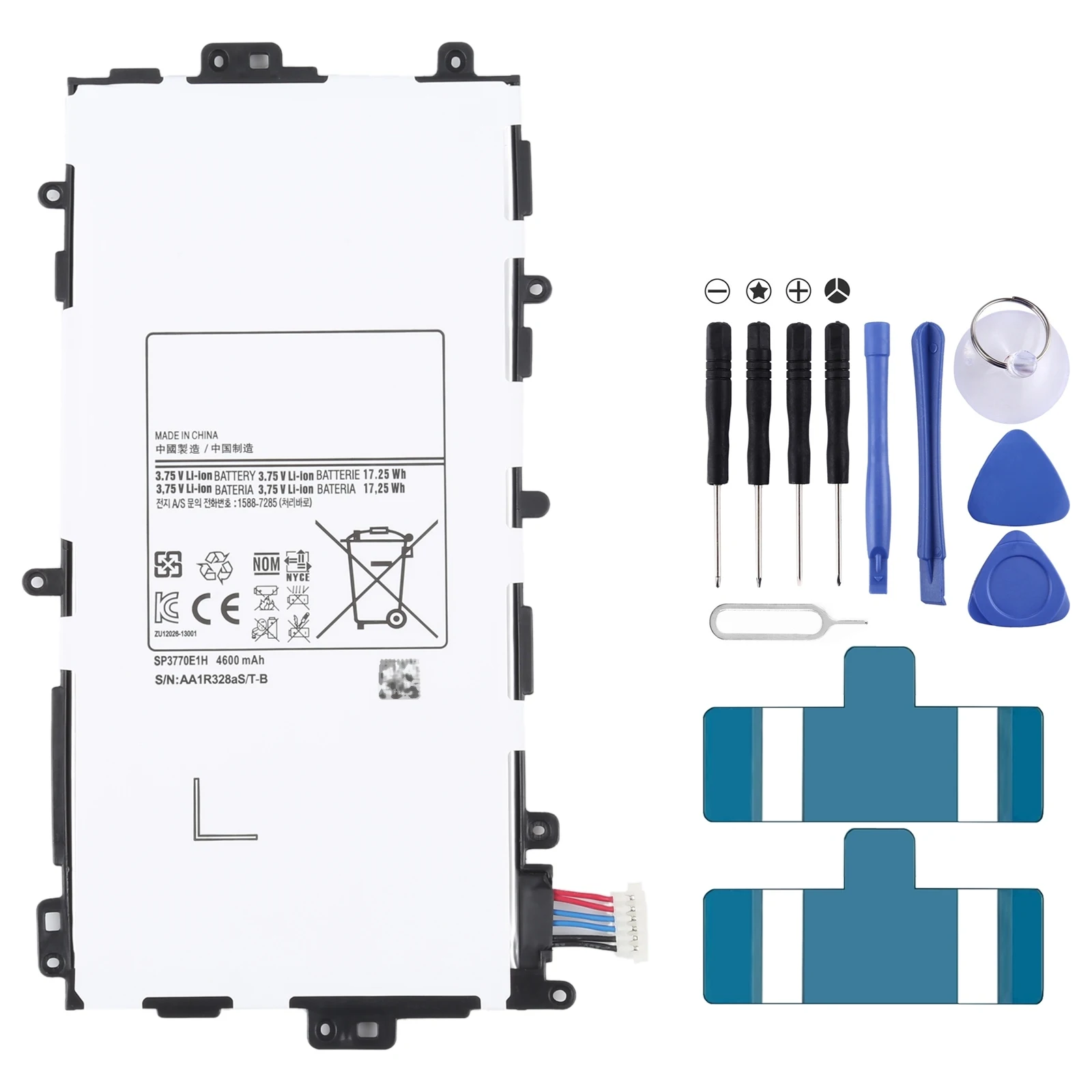 For Samsung Galaxy Note 8 0 4600mAh SP3770E1H Battery Replacement