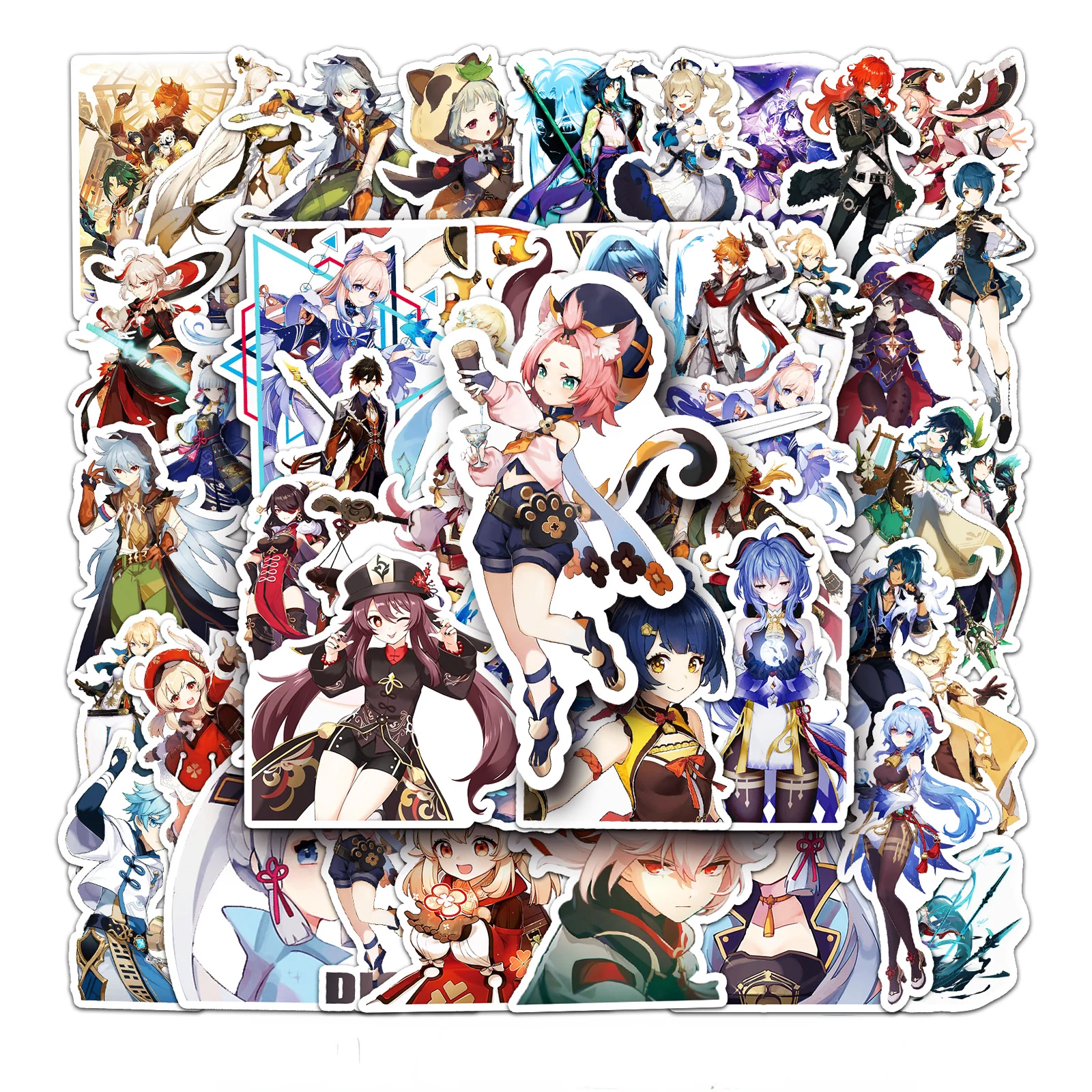 10-30-50Pcs-Anime-Game-Genshin-Impact-Stickers-Kids-Toys-Laptop-Phone ...