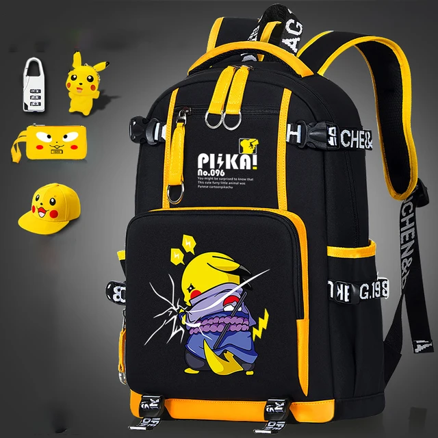 Pokemon Backpacks Pikachu Student School Bags - Pokemon Portal