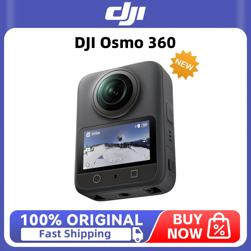 DJI Osmo 360 8K Revolutionary 360° Camera 1-Inch 360° Imaging 120MP 360 ...