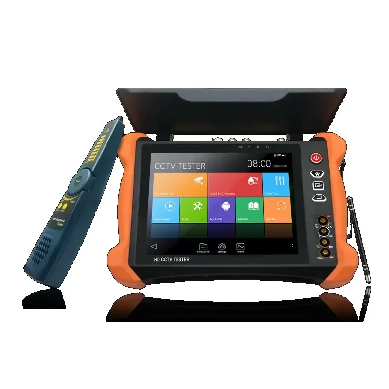 X9-CCTV-Tester-Tools-Monitor-with-TDR-8inch-H-265-4K-8MP-5MP-AHD-SDI ...