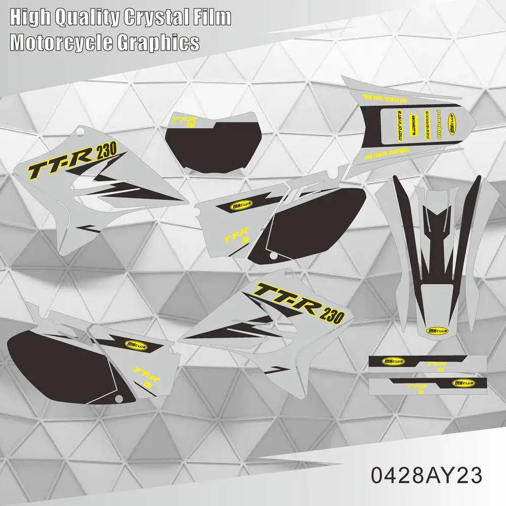 For-YAMAHA-TTR-230-TTR230-2005-2023-Full-Graphics-Decals-Stickers ...