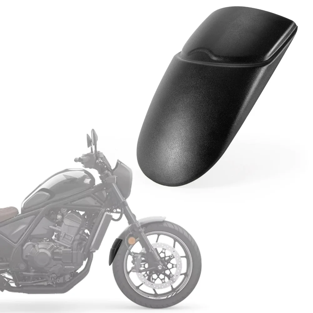 Motorcycle-Front-Fender-Mudguard-Mud-Flaps-Black-Fender-Extension-Plate ...