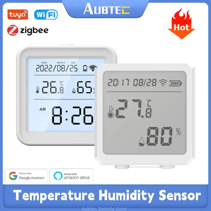 Sensor-de-temperatura-y-humedad-Tuya-ZigBee-higr-metro-inteligente-con ...