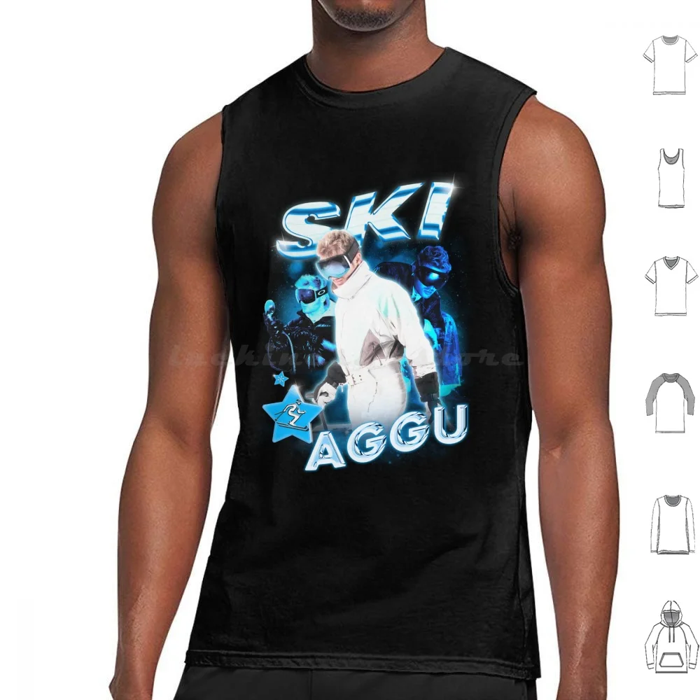 Ski Aggu Vintage Merch Tank Tops Vest Sleeveless Ski Aggu Joost Klein ...