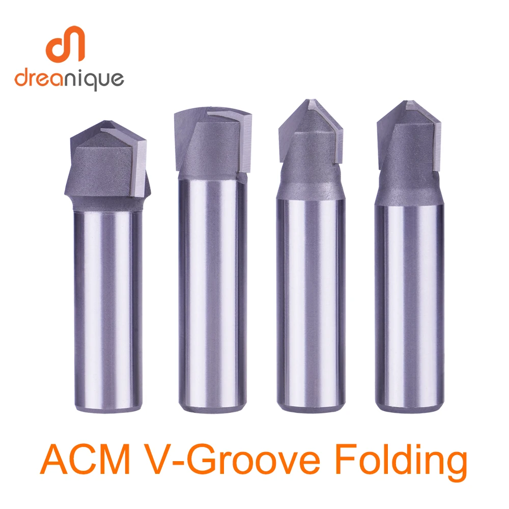 Dreanique-1pc-12-7mm-Shank-V-GROOVE-bit-for-Aluminum-Composite-Material ...