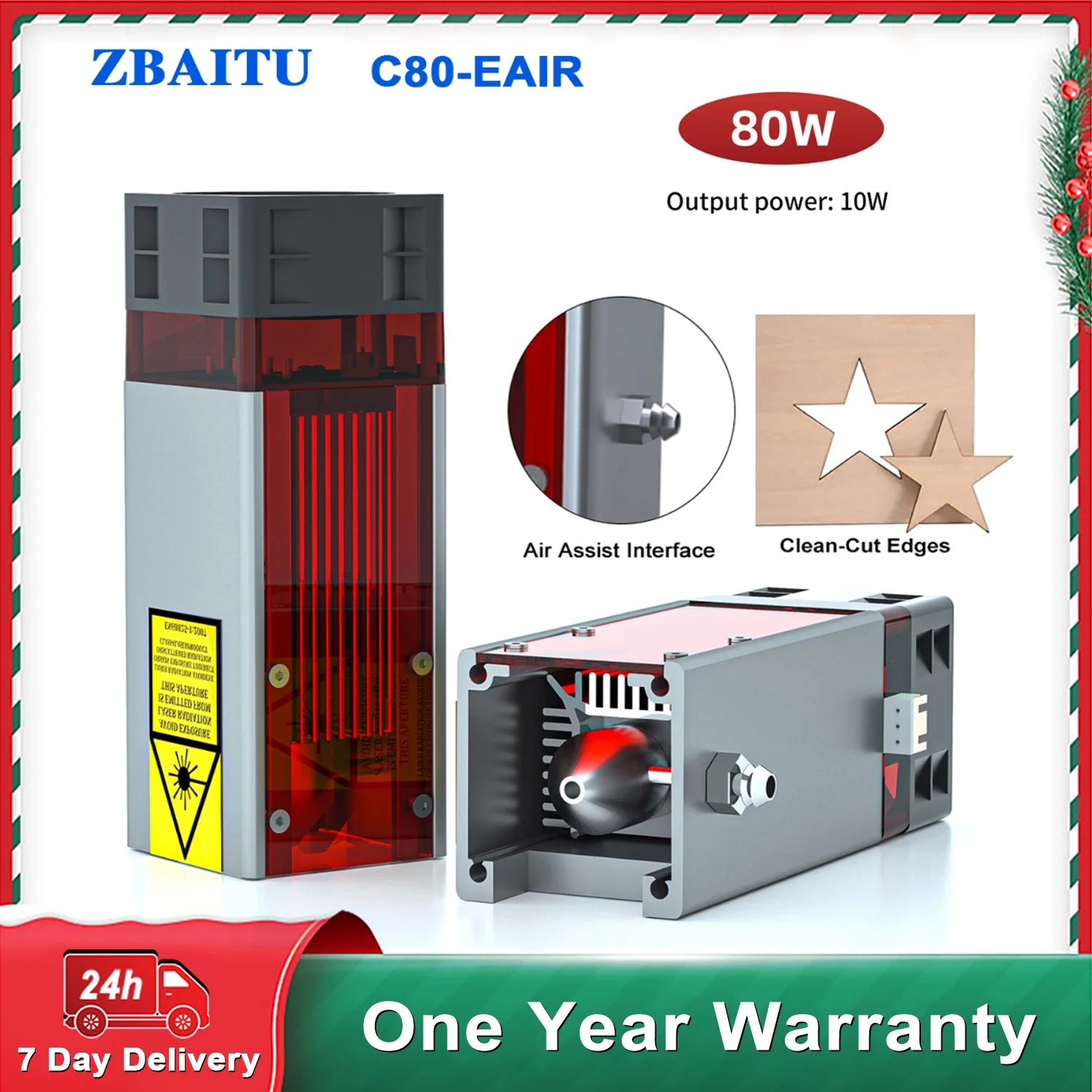 ZBAITU-80W-Laser-Module-450nm-Blue-Laser-Diode-Head-for-CNC-Cutting ...