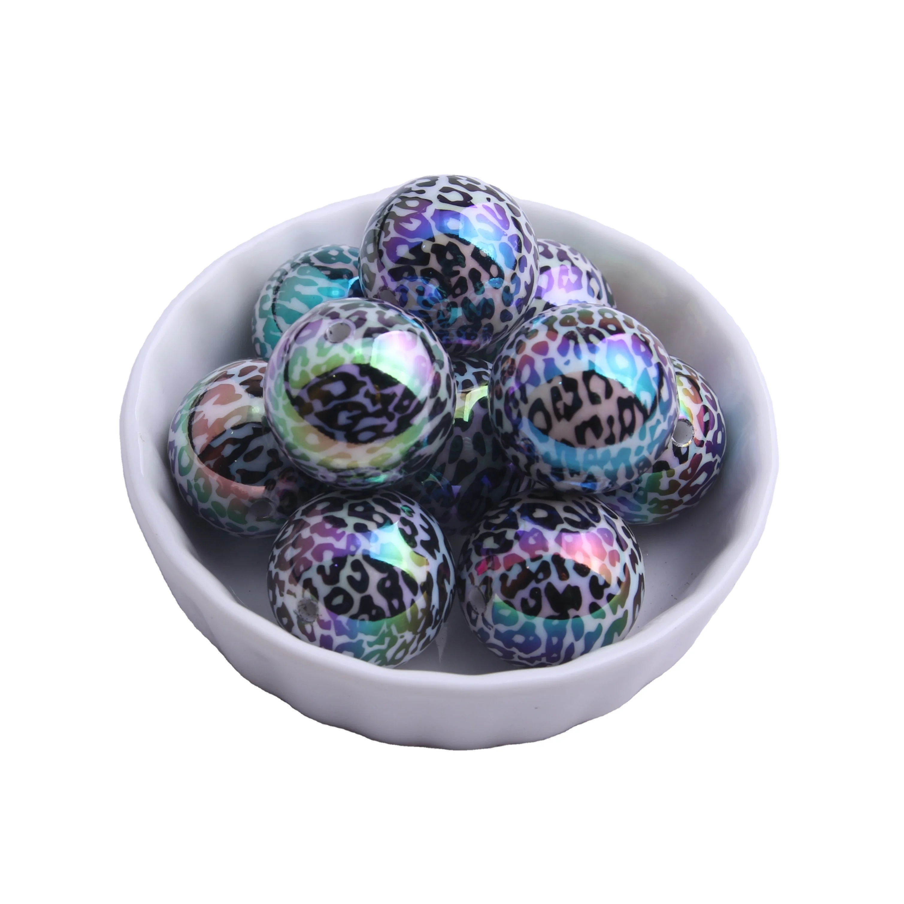 Kwoi-Vita-20mm-100pcs-Colorful-Chunky-Necklace-Jewelry-Acrylic-Solid ...