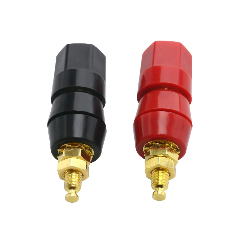 1-5-10PCS-Terminals-Red-Black-Connector-Amplifier-Terminal-Binding-Post ...