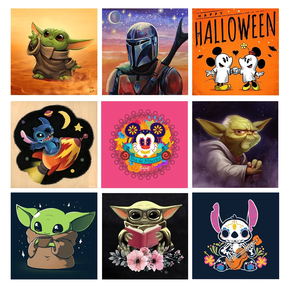 Cartoon Yoda Smiling