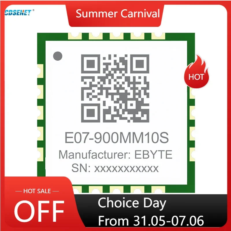 CC1101-868MHz-915MHz-Wireless-Module-SPI-CDSENET-E07-900MM10S-10dbm-1 ...