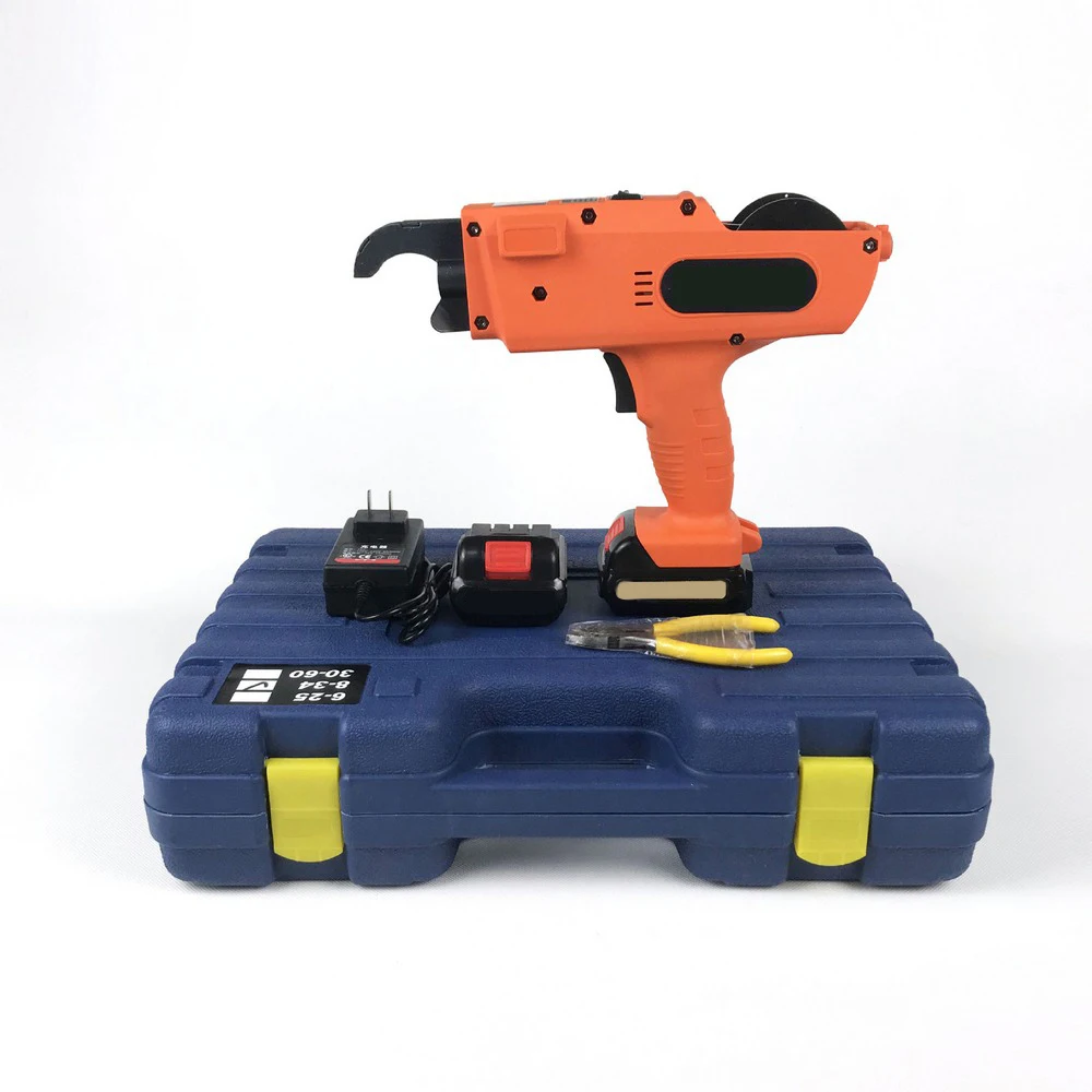 12V Rebar Tier Binding Machine Kit Box 3000mAh Automatic Rebar Tying ...