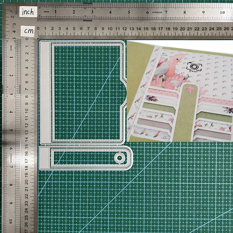 Addycraft Metal cutting dies cut die mold Waterfall Flap die cut ...