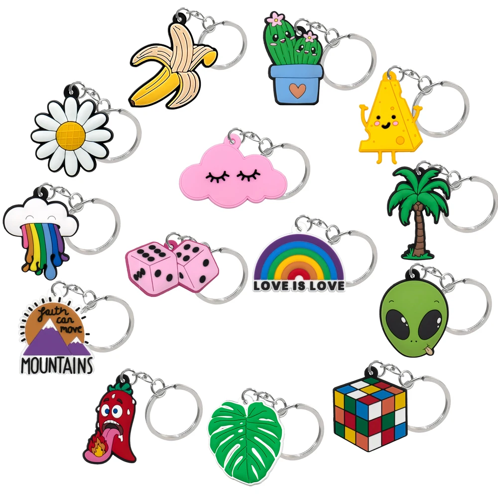 1PCS-New-Keychain-Casual-Style-Turtle-Backed-Bamboo-Pink-Dice-Keyring ...